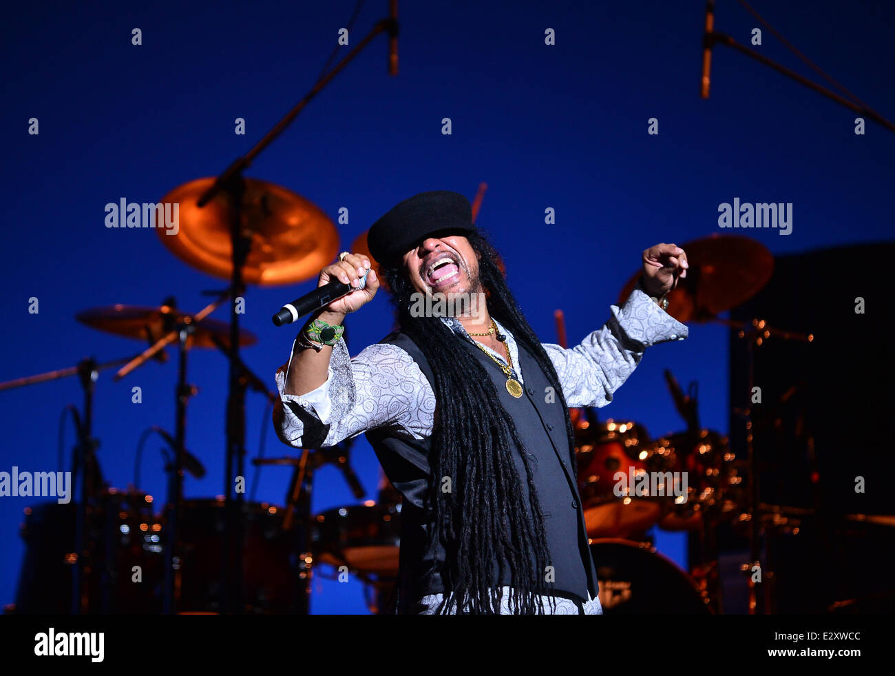 Reggae vocalist Maxi Priest performs live at Miramar Cultural Center ...