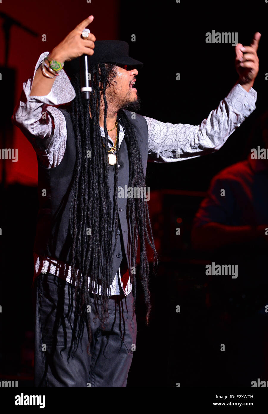 Reggae vocalist Maxi Priest performs live at Miramar Cultural Center ...