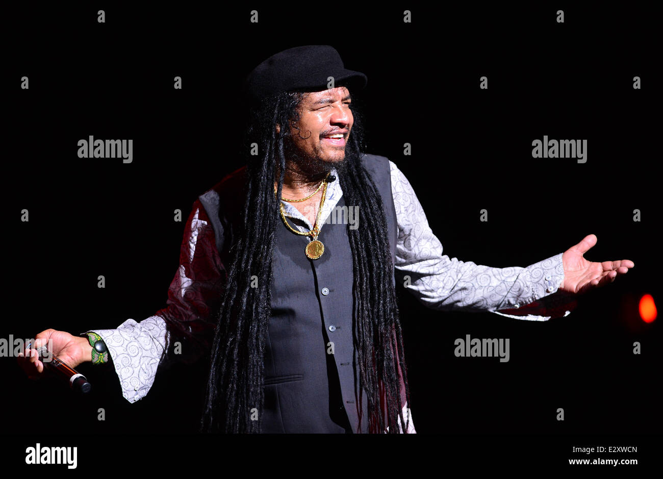 Reggae vocalist Maxi Priest performs live at Miramar Cultural Center ...