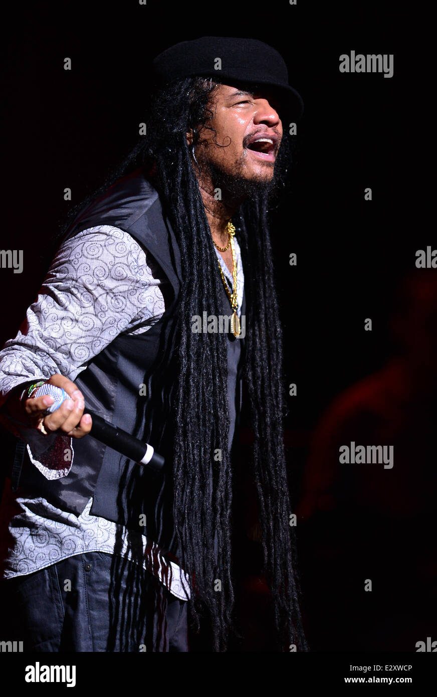 Reggae vocalist Maxi Priest performs live at Miramar Cultural Center ...