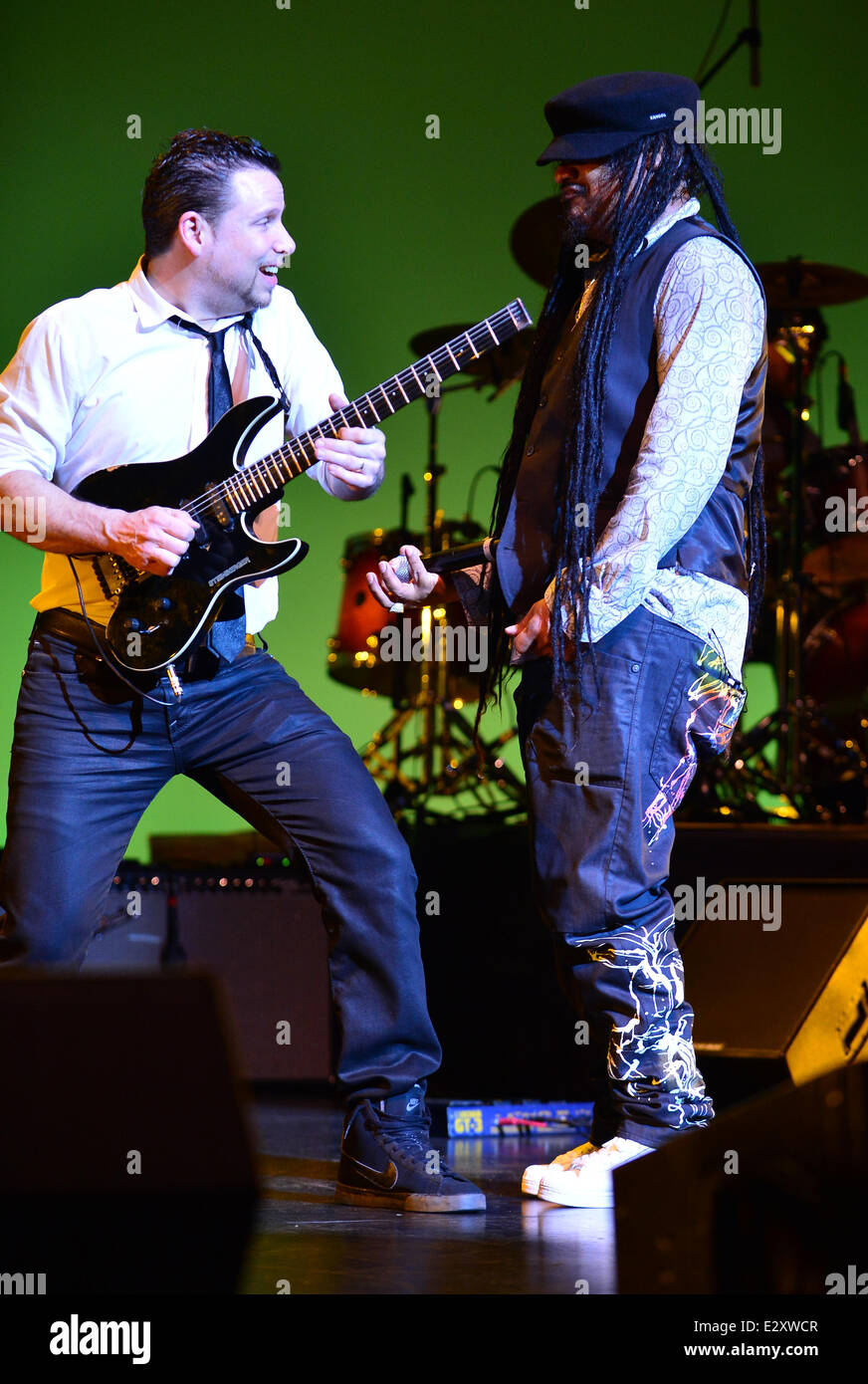 Reggae vocalist Maxi Priest performs live at Miramar Cultural Center ...