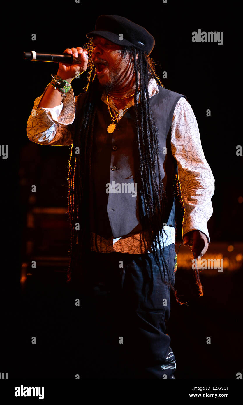 Reggae vocalist Maxi Priest performs live at Miramar Cultural Center ...