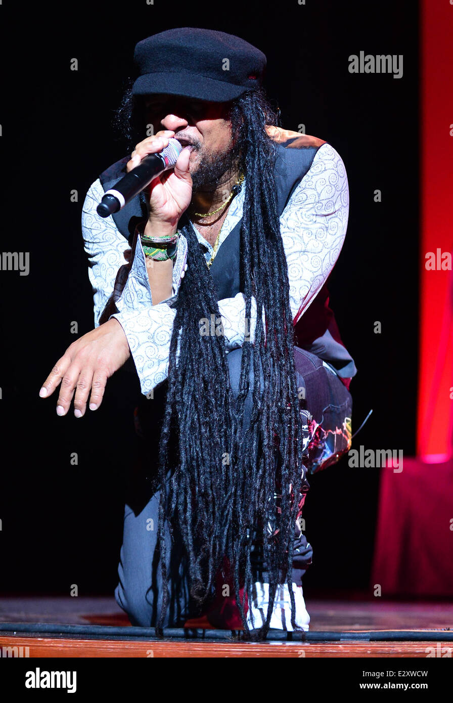 Reggae vocalist Maxi Priest performs live at Miramar Cultural Center ...