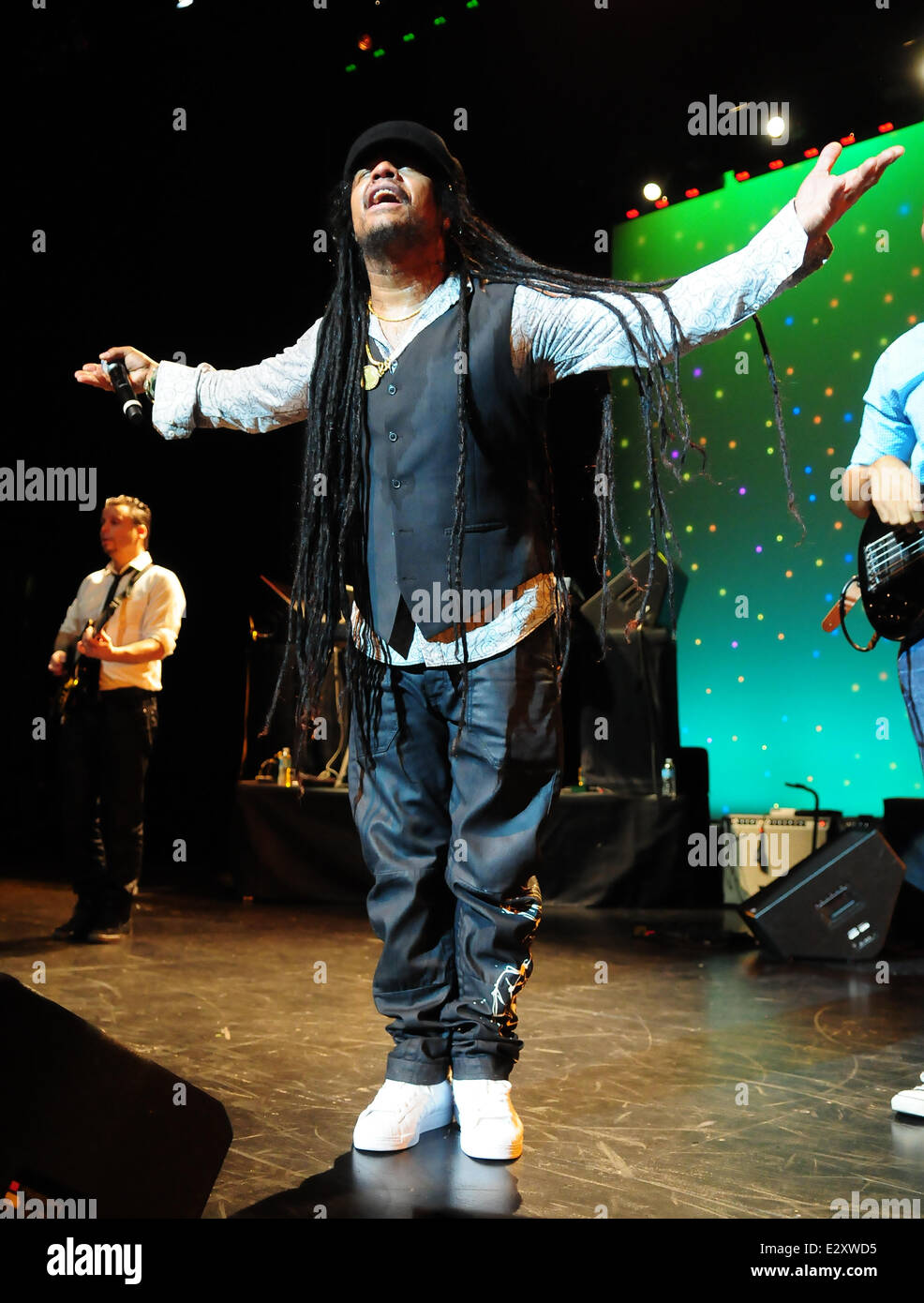Reggae vocalist Maxi Priest performs live at Miramar Cultural Center ...