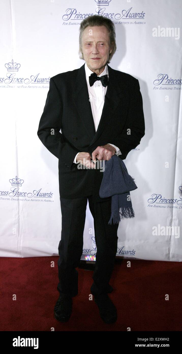 **File Photo** Christopher Walken 2008 Princess Grace Awards Gala at ...