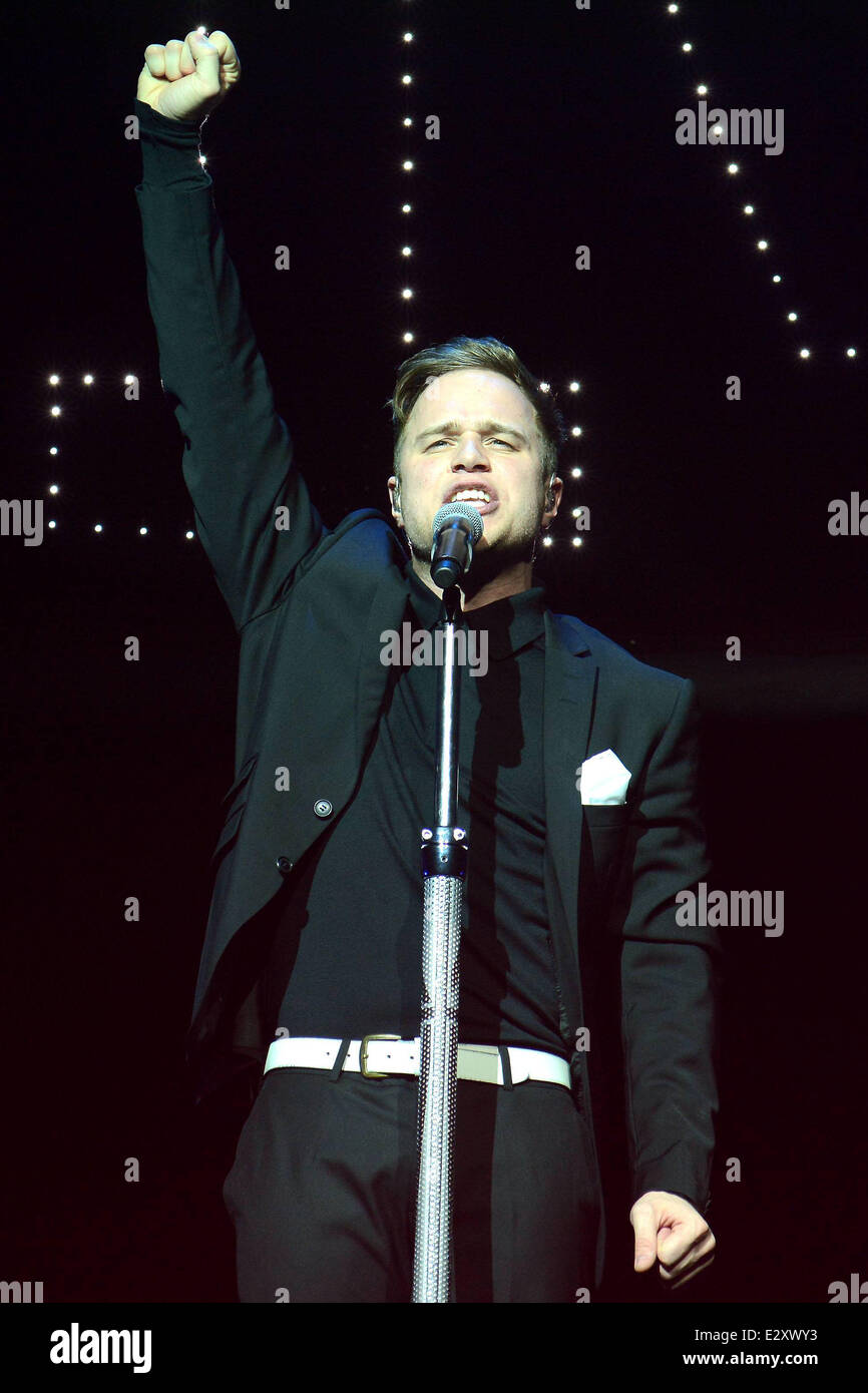 Olly Murs performs at The O2 Featuring: Olly Murs Where: Dublin ...