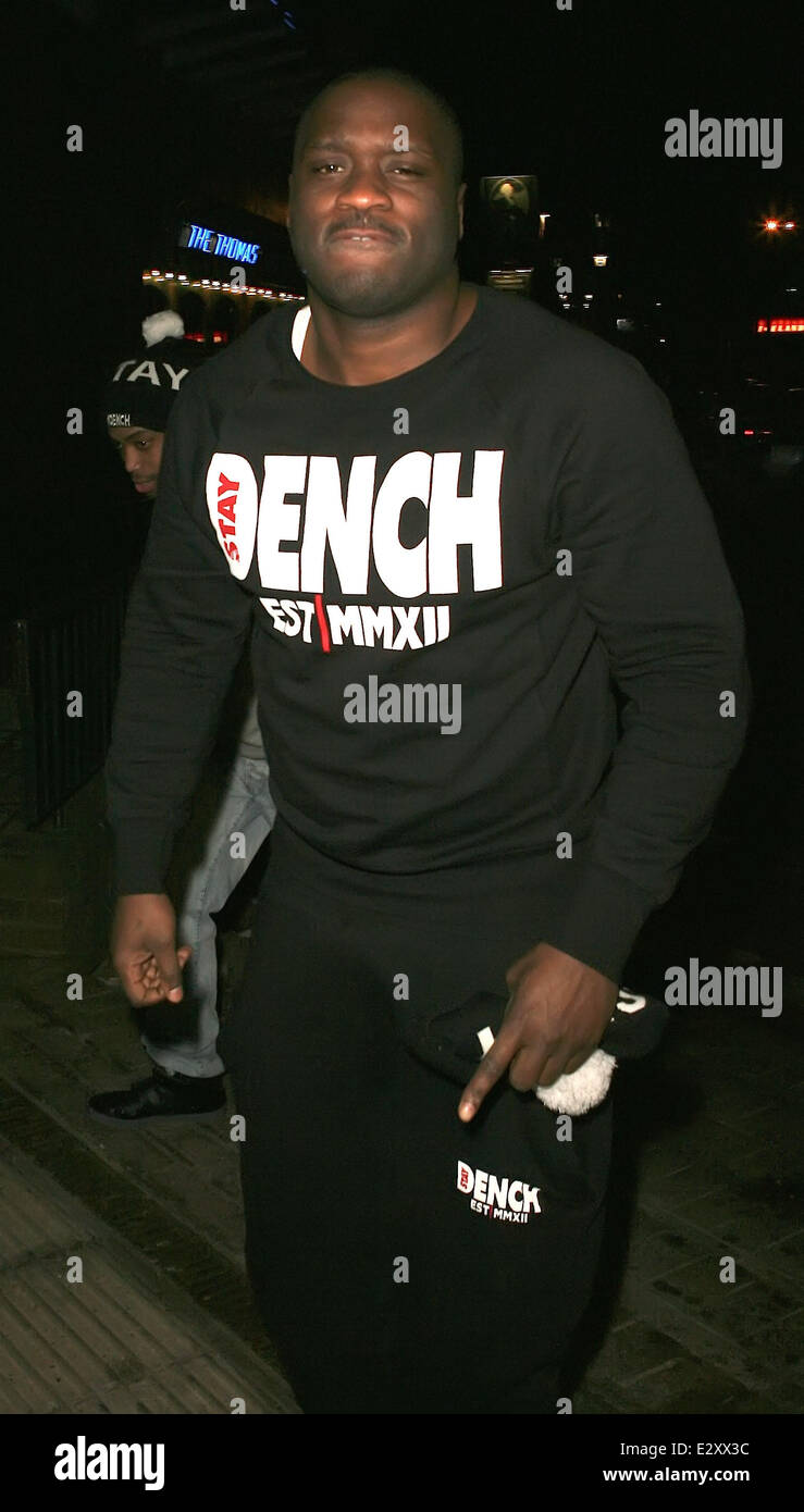 Lethal Bizzle arriving at Club Crush ahead of his performance Featuring ...