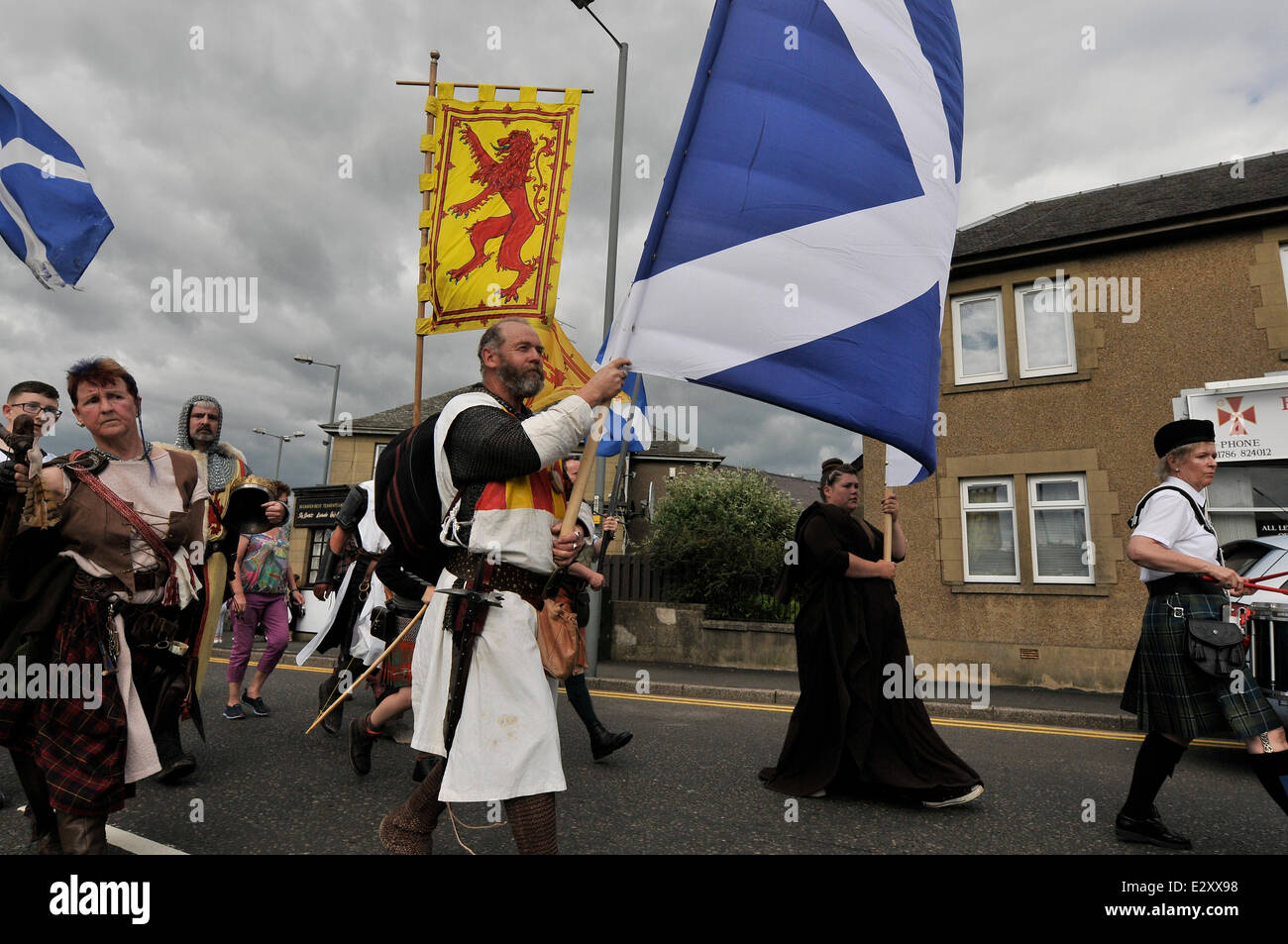 The 700th anniversary of the battle hi-res stock photography and images ...
