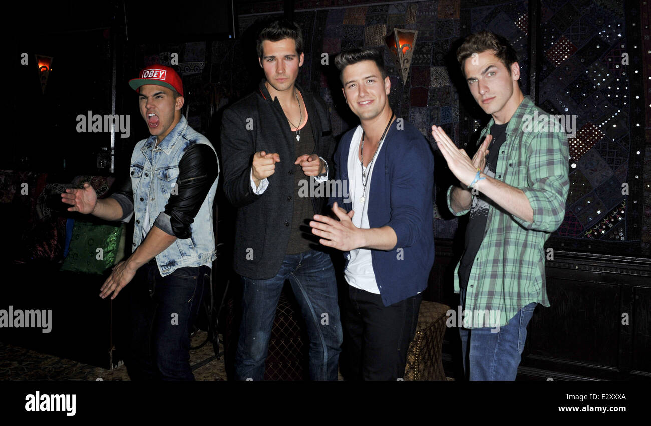 Big Time Rush Press Conference And Tour Announcement & Performance ...