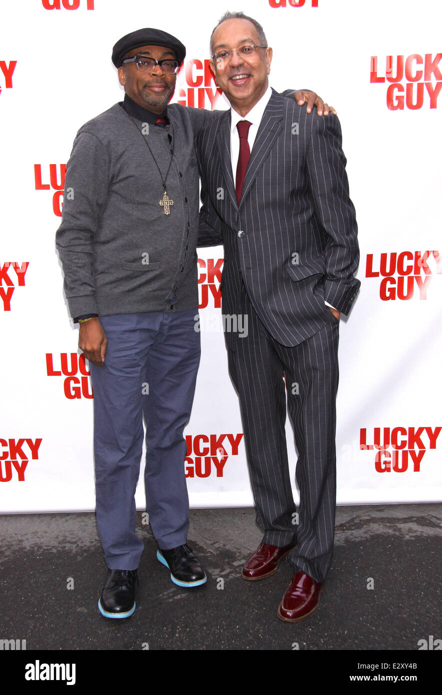 Opening Night of 'Lucky Guy' at the Broadhurst Theatre -Arrivals ...