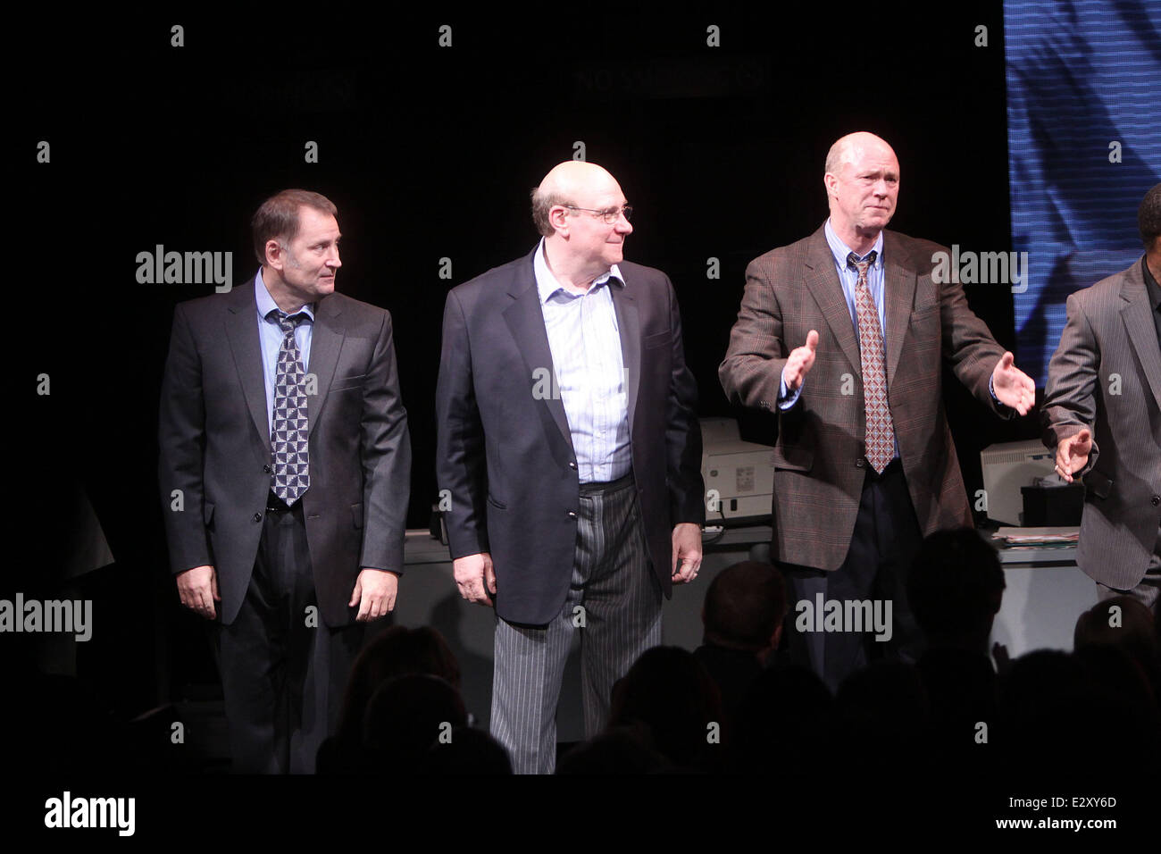 Opening Night of 'Lucky Guy' at the Broadhurst Theatre - Curtain Call ...