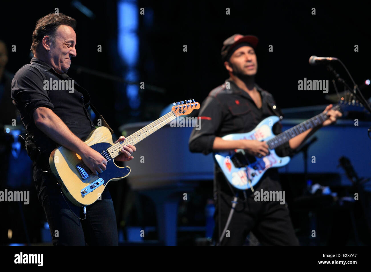 Bruce Springsteen and the E Street Band perform live at Hanging Rock ...