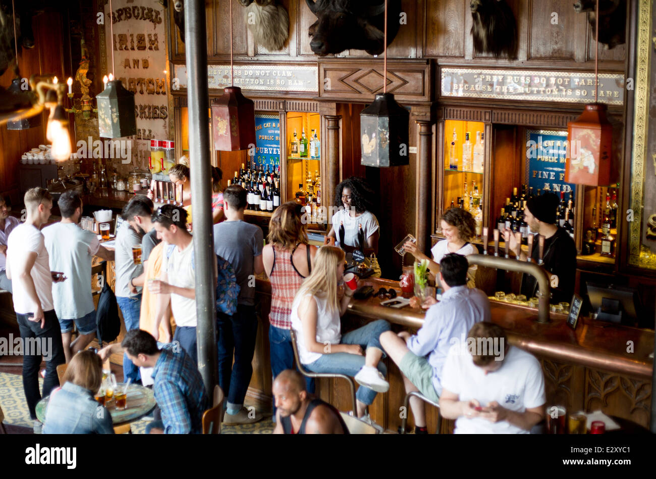 Cat and mutton, london hi-res stock photography and images - Alamy