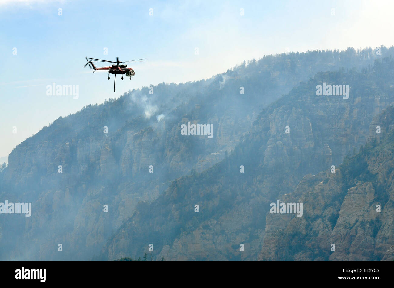 The Slide Fire in Oak Creek Canyon was a significant wildfire, managed ...