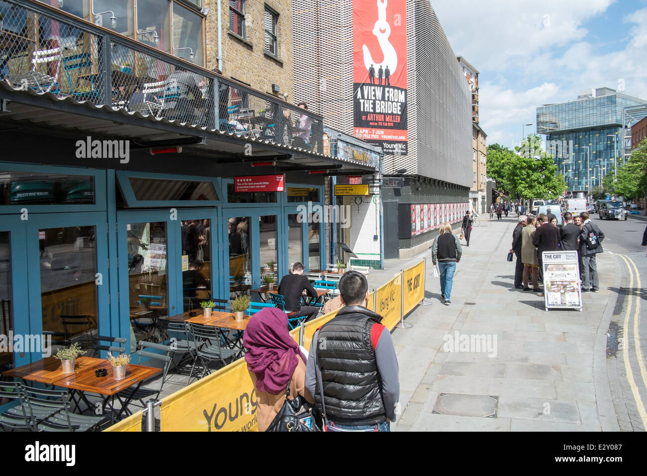Young Vic Theatre, The Cut, London, United Kingdom Stock Photo - Alamy