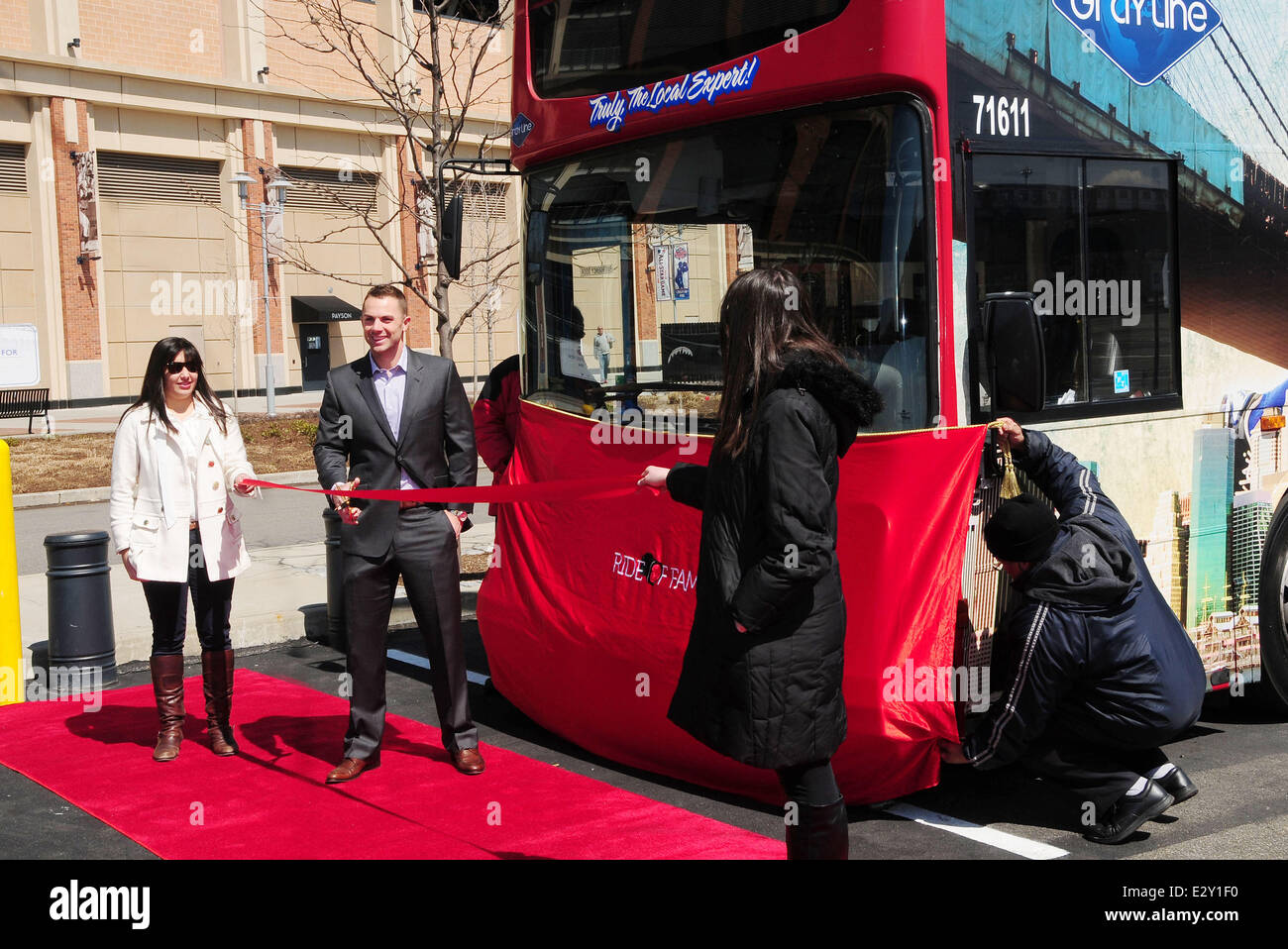 David Wright of the NY Mets attends the ribbon cutting ceremony for the ...