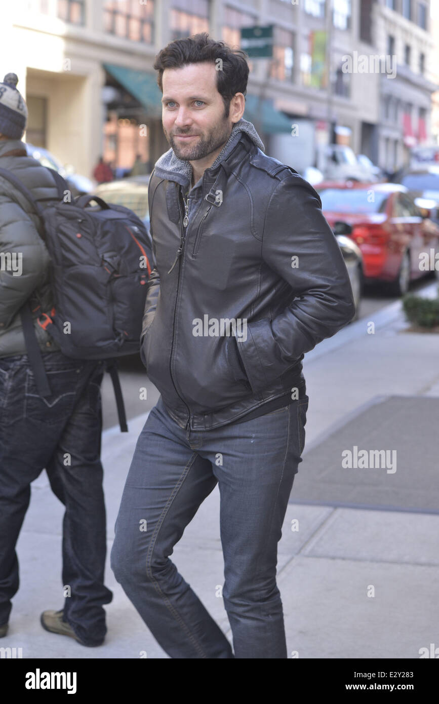 Actor Eion Bailey out and about in Manhattan Featuring: Eion Bailey ...
