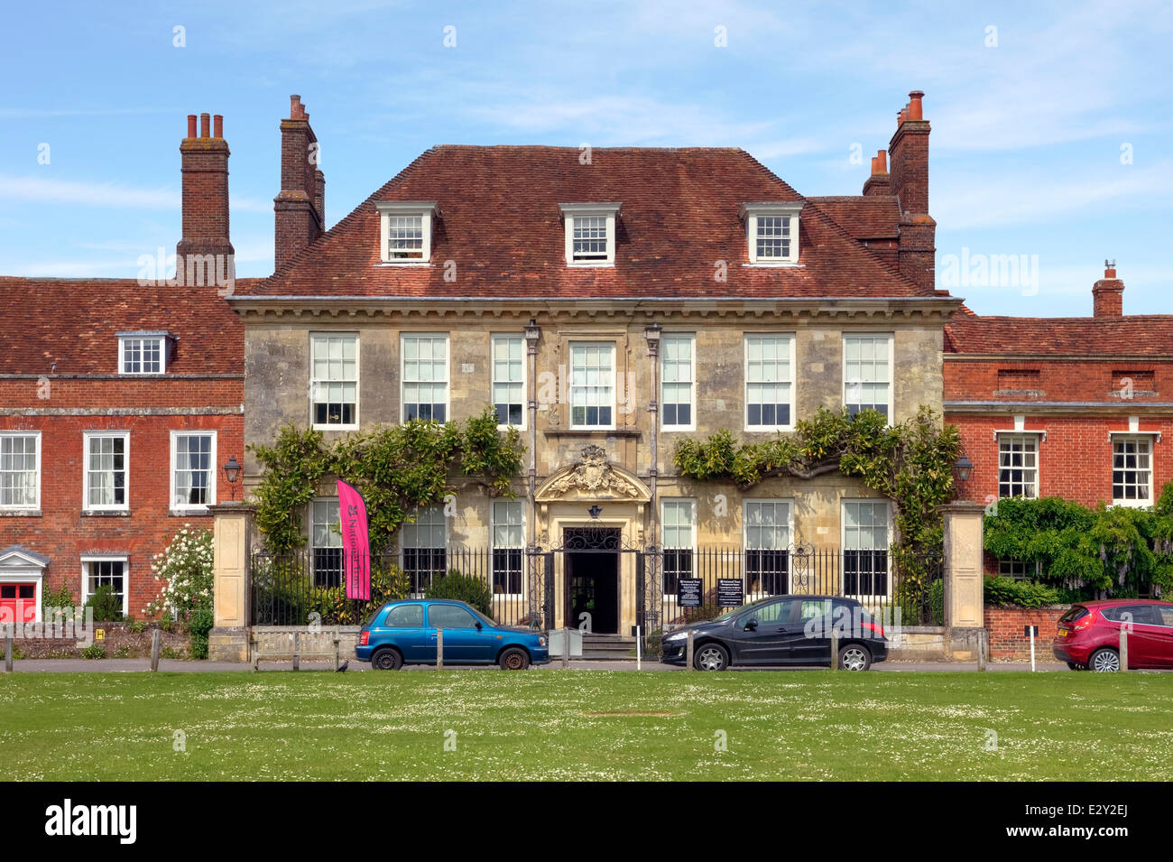 Mompesson House, Salisbury, Wiltshire, England, United Kingdom Stock ...
