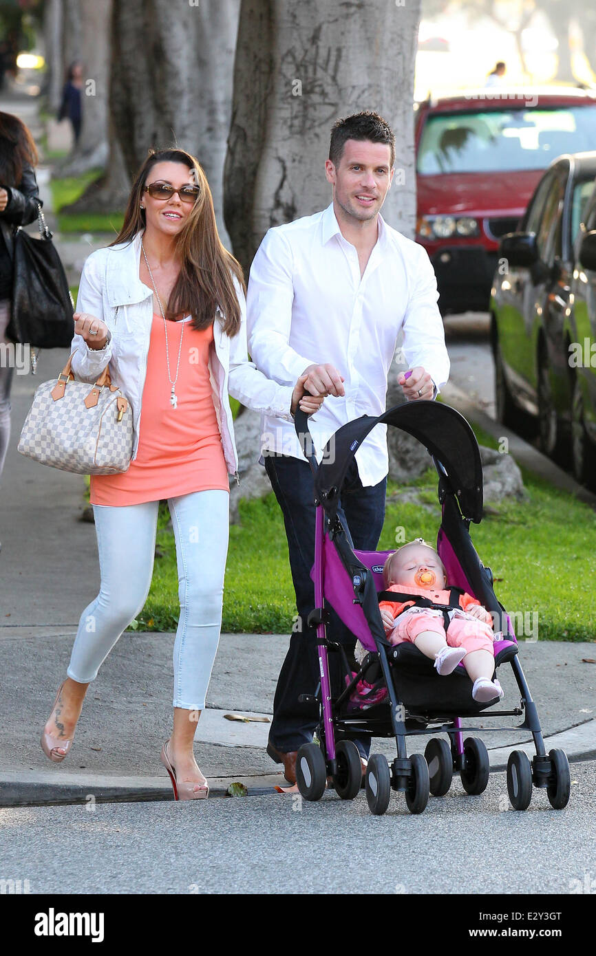 Michelle Heaton, Hugh Hanley and their daughter Faith Michelle Hanley ...
