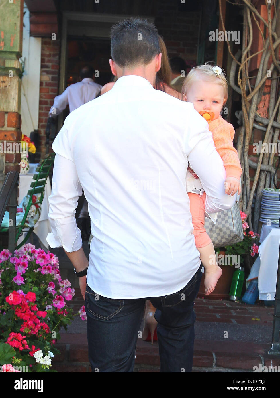 Michelle heaton and daughter faith michelle hanley hi-res stock ...