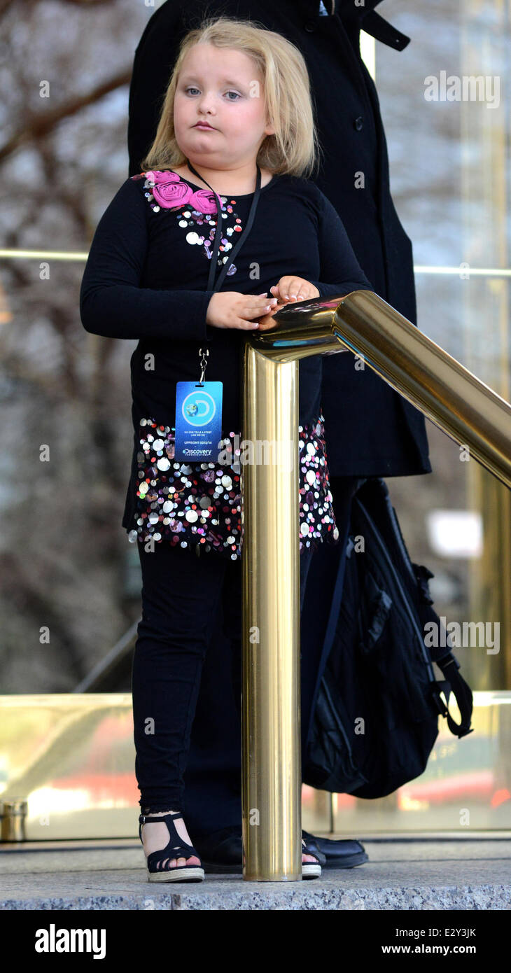 Alana 'Honey Boo Boo' Thompson out and about in Manhattan with her ...