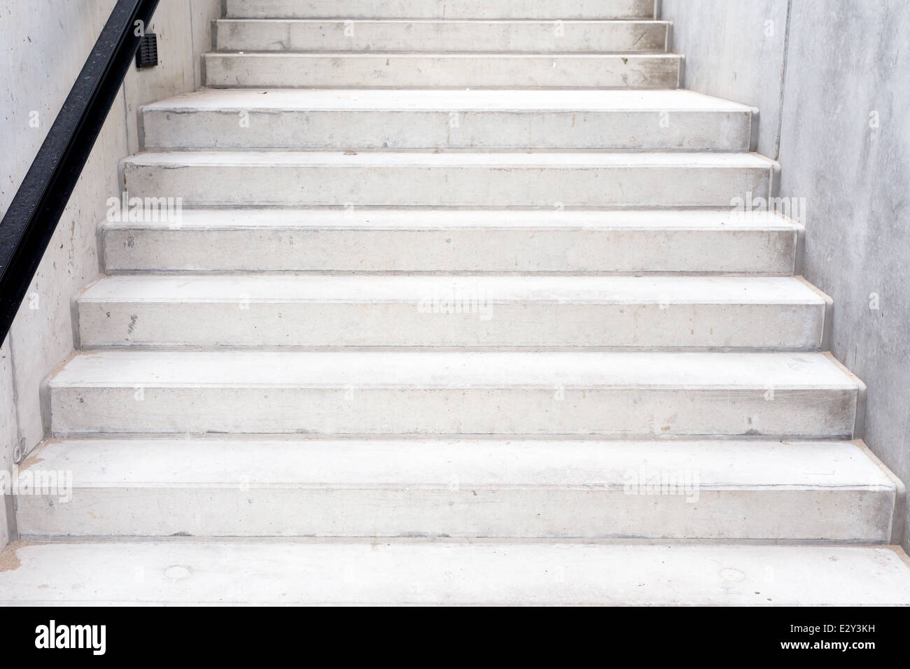 Abstract modern concrete building - stairway composition Stock Photo ...