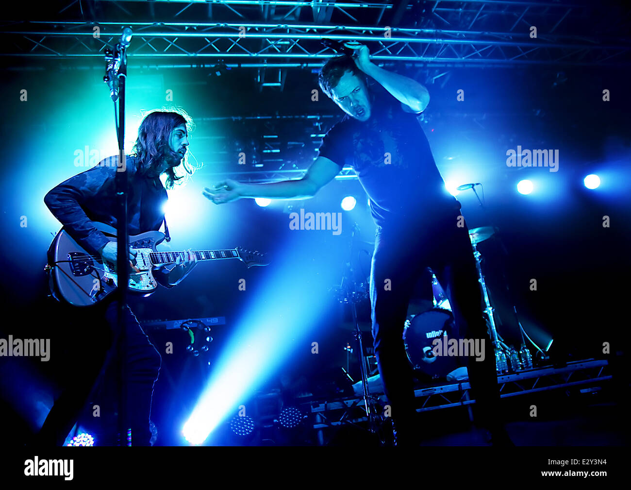 Imagine Dragons Performing live in concert at the Liverpool O2 Academy ...