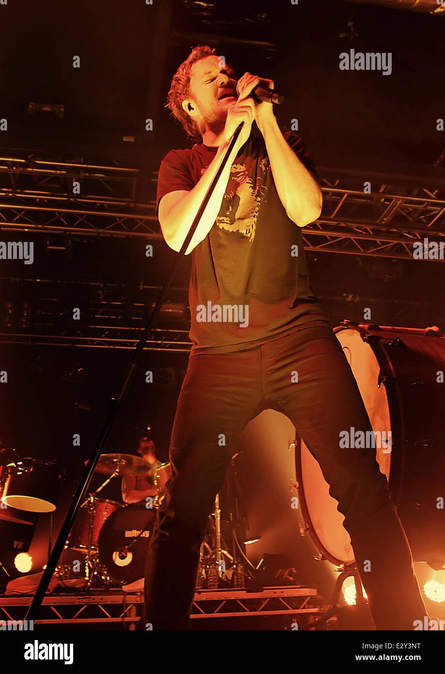 Imagine Dragons Performing live in concert at the Liverpool O2 Academy ...