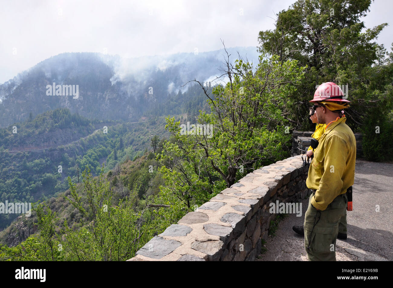 The Slide Fire in Oak Creek Canyon, fought by the Mormon Lake Hotshots ...