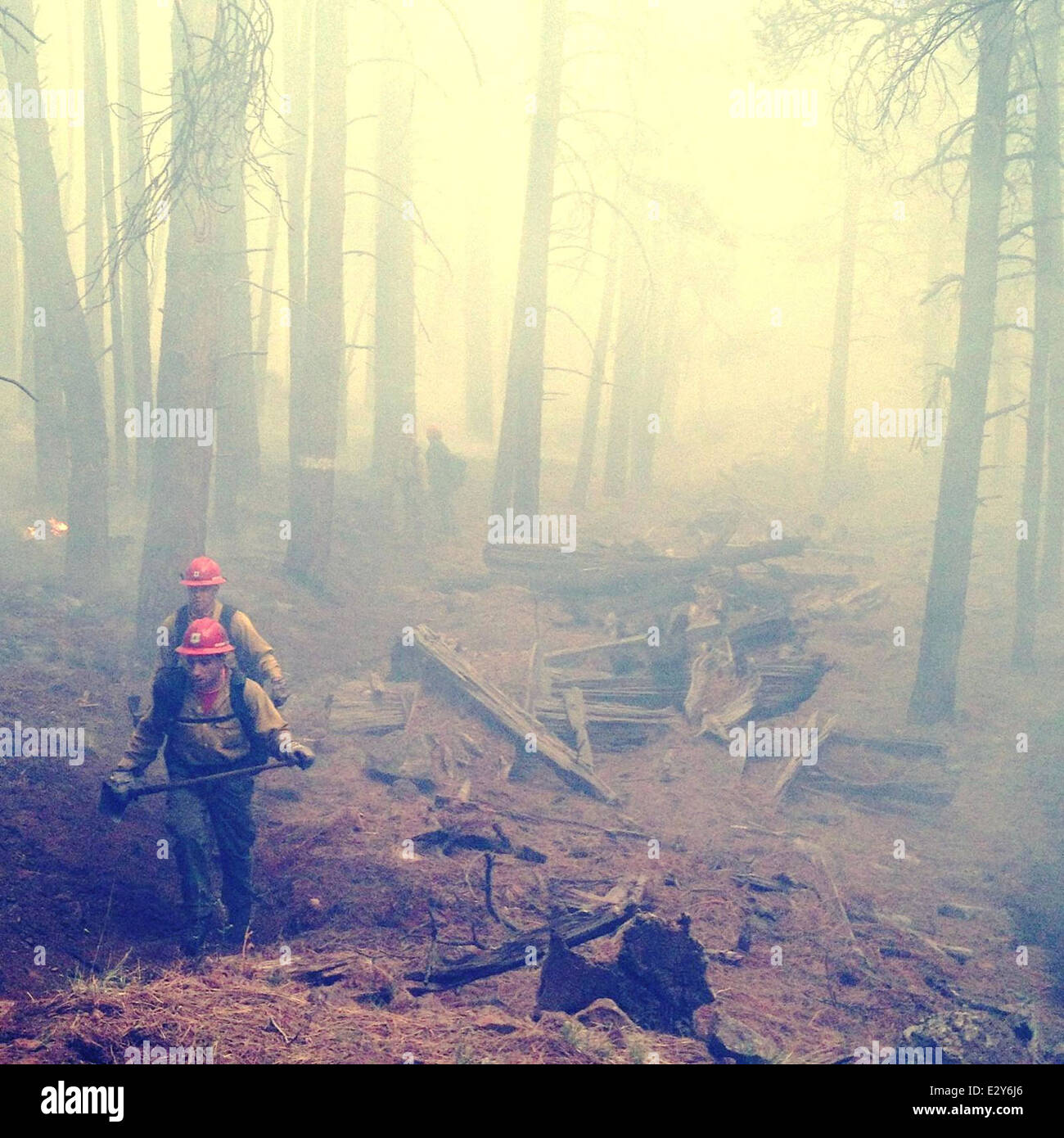 Slide Fire 05.24.14 Stock Photo - Alamy