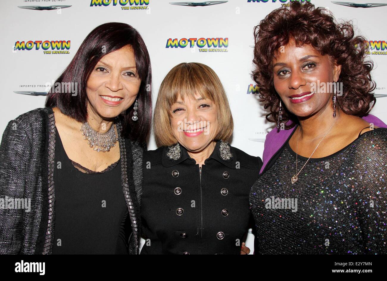 Broadway's Motown: The Musical family night celebration at the Lunt ...