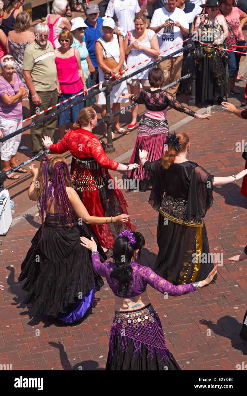 Belly dancer in action at Harry Paye Day – Poole’s annual celebration ...