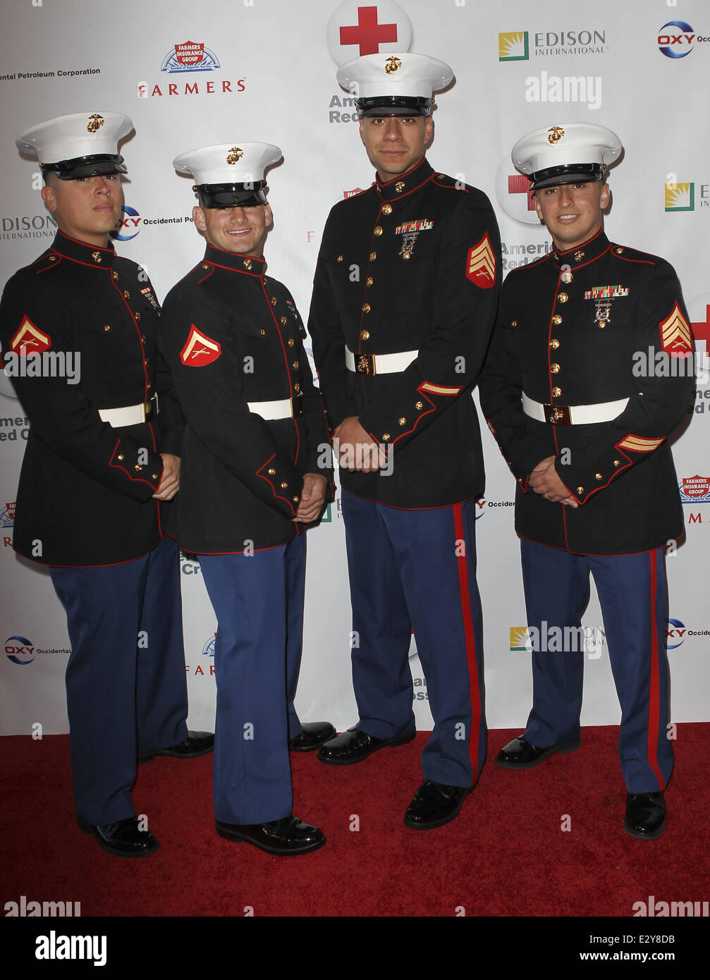 Members of the Armed Forces and the cast of 'NCIS' honoured at the ...