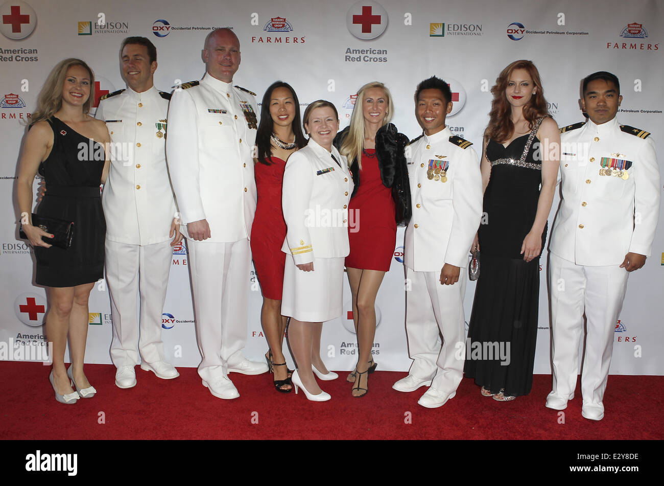 Members of the Armed Forces and the cast of 'NCIS' honoured at the ...