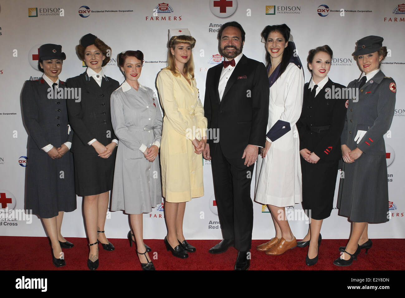 Members of the Armed Forces and the cast of 'NCIS' honoured at the ...