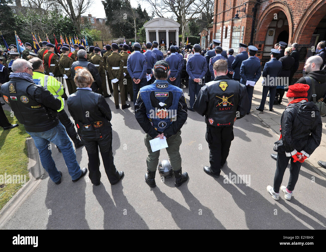Victoria cross ceremony hi-res stock photography and images - Alamy