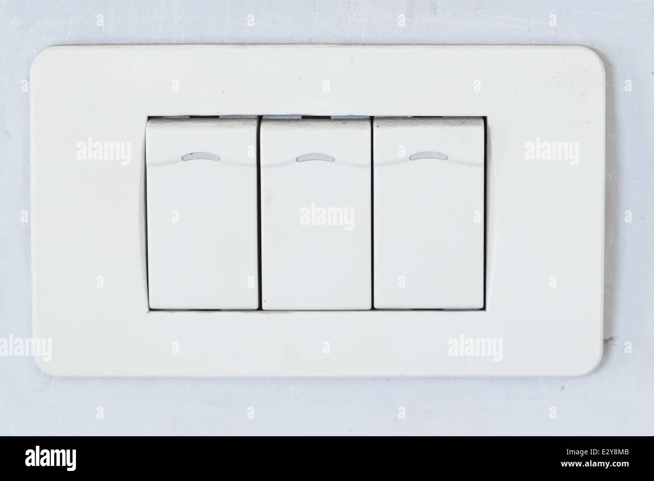 Light control switch on white background Stock Photo - Alamy