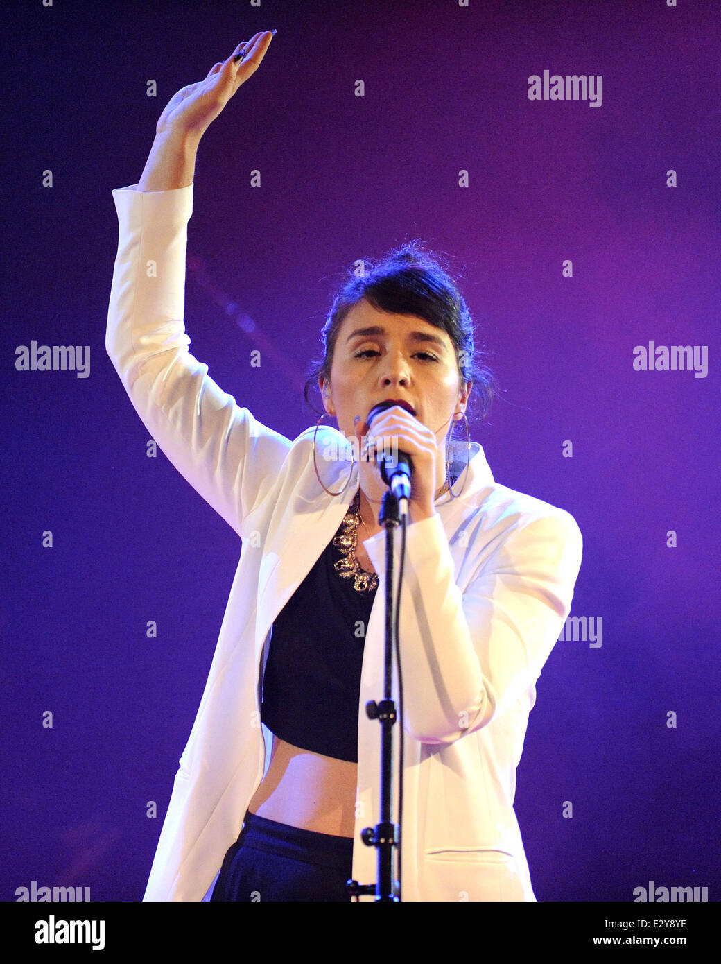 British singer-songwriter Jessie Ware performs live at The Opera House ...