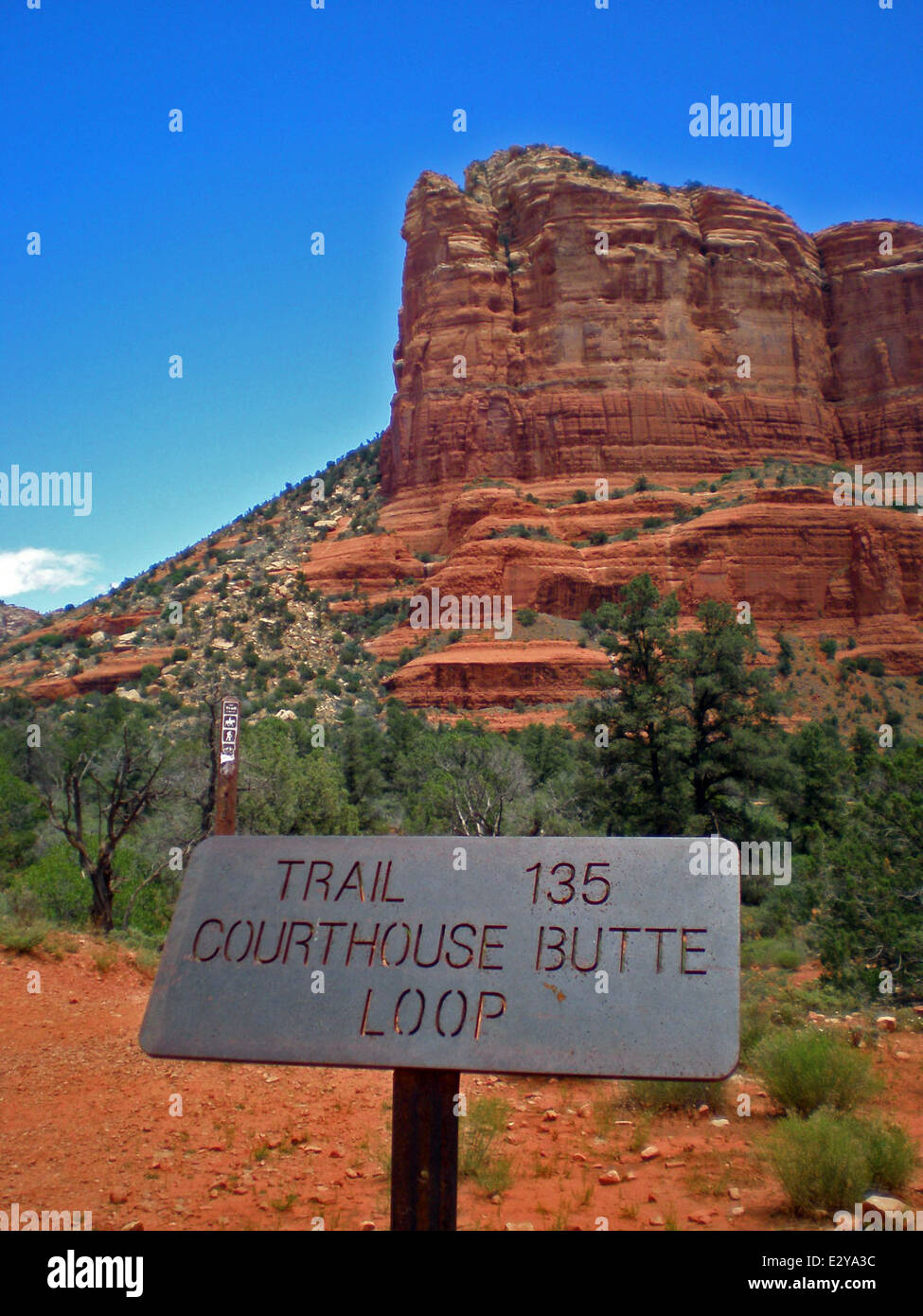 Courthouse Butte Loop Stock Photo - Alamy
