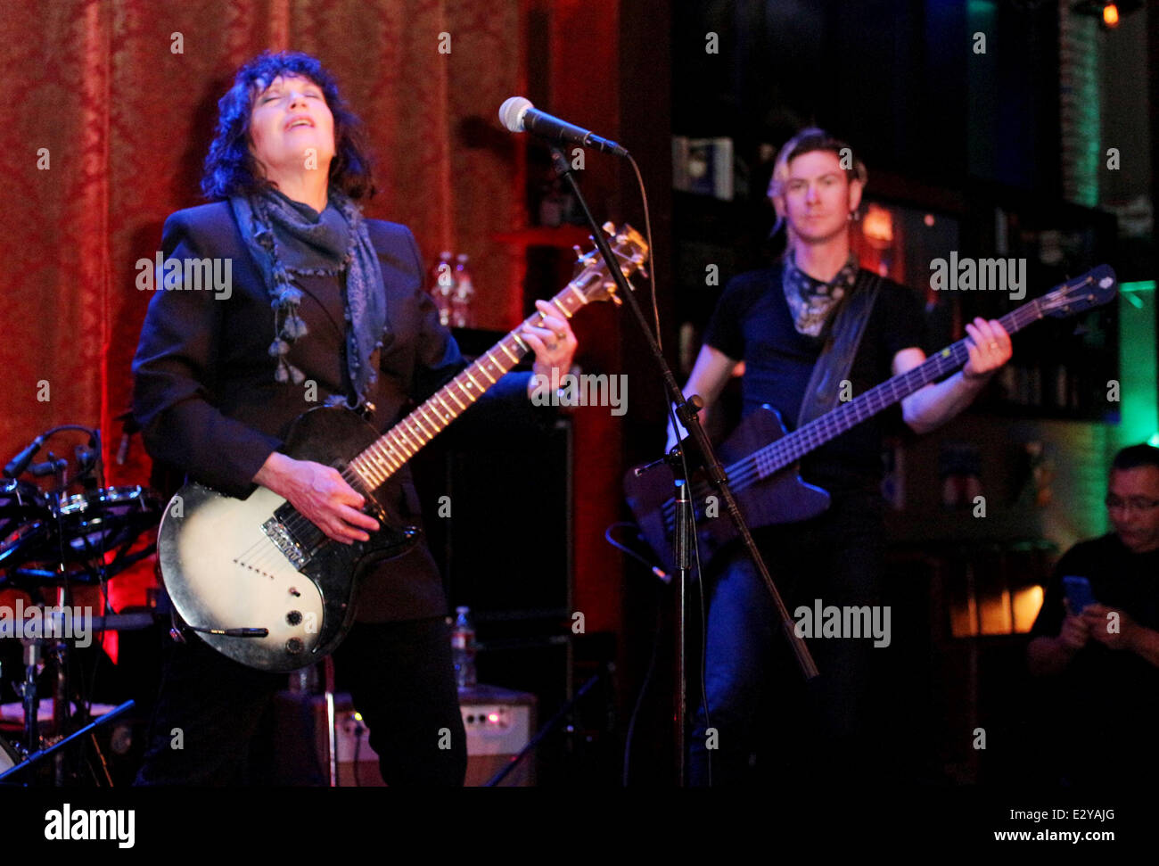 Martha Davis and The Motels performing live at Saint Rocke in Hermosa ...