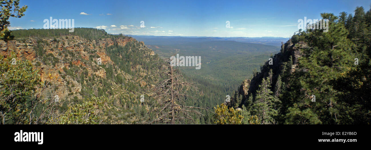 Panorama taken from Milk Ranch Point Stock Photo - Alamy