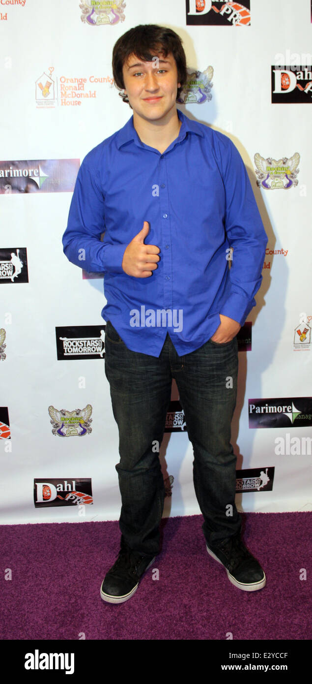 Rockin' A Cure 4 CF - Arrivals Featuring: Noah Dahl Where: Los Angeles ...