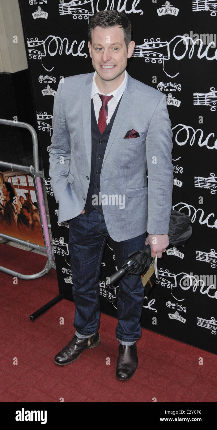Once The Musical at the Phoenix Theatre - Arrivals Featuring: Matt ...