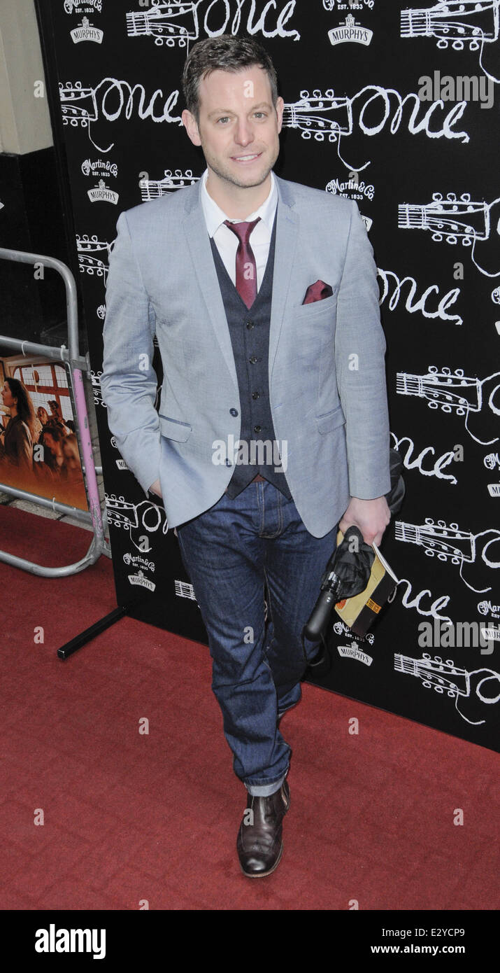 Once The Musical at the Phoenix Theatre - Arrivals Featuring: Matt ...