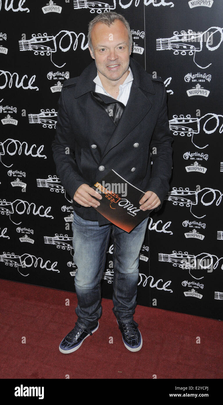 Once The Musical at the Phoenix Theatre - Arrivals Featuring: Graham ...