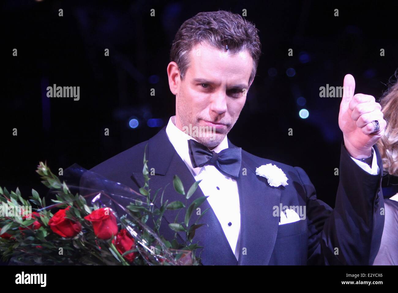 The new cast of the Broadway musical CHICAGO at the Ambassador Theatre ...