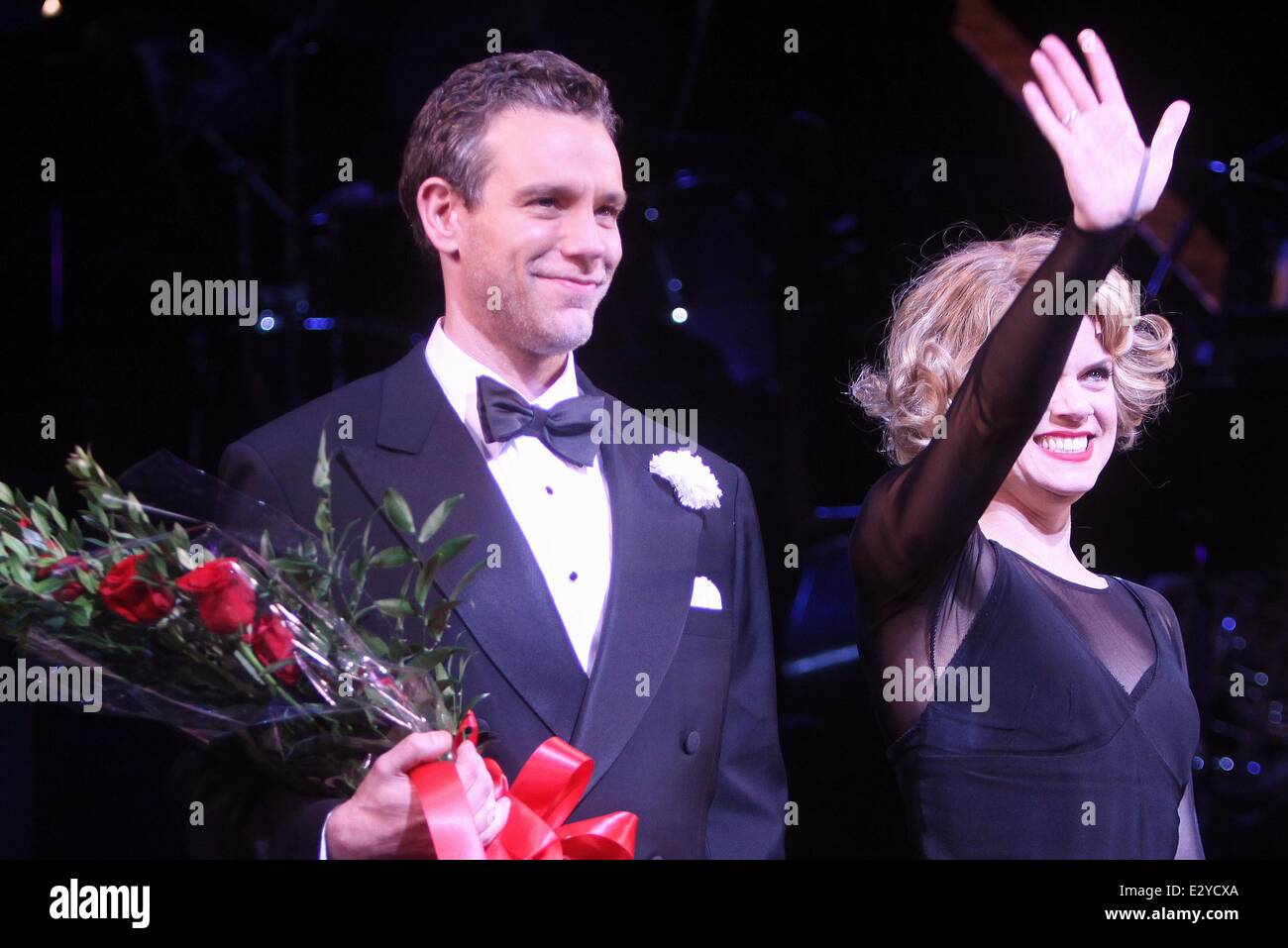 The new cast of the Broadway musical CHICAGO at the Ambassador Theatre ...