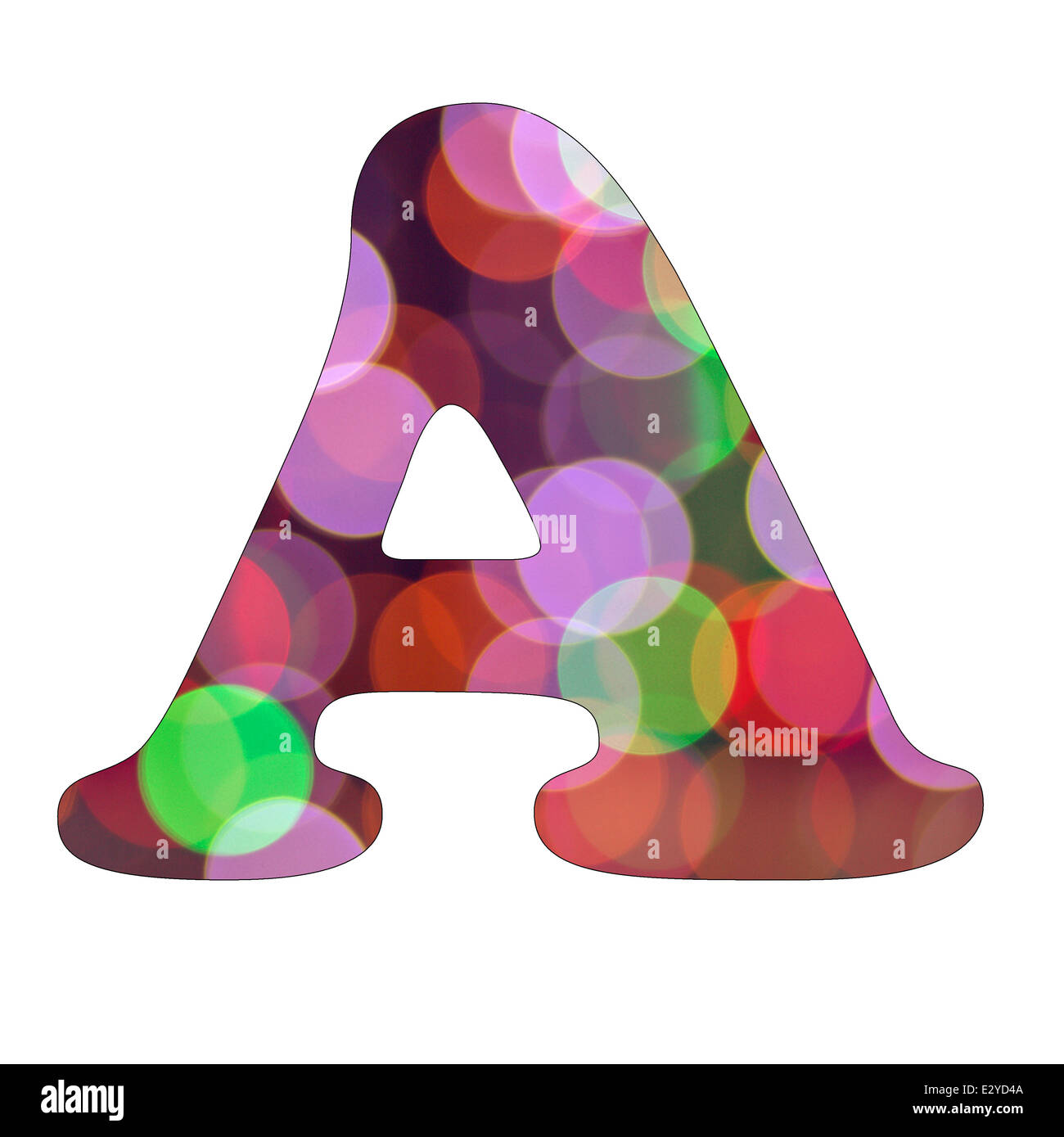 Capital letter a Cut Out Stock Images & Pictures - Alamy