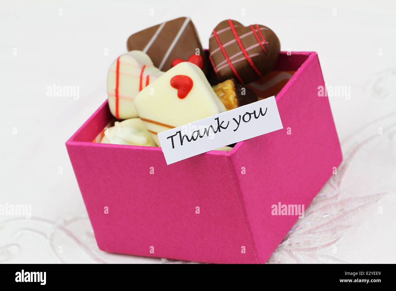 Birthday box of chocolates hi-res stock photography and images - Alamy