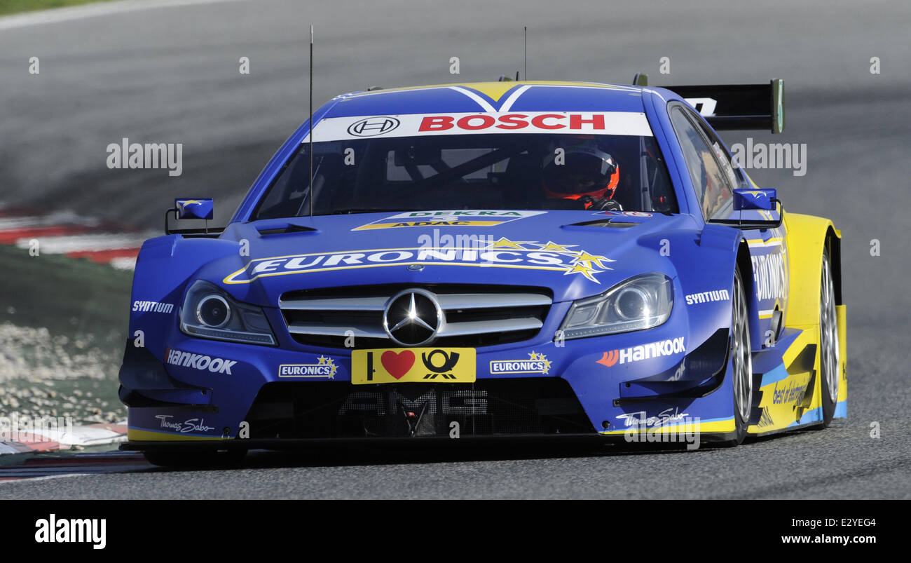 DTM (German Touring Car Championship), HOCKENHEIM 2013 - teams testing ...
